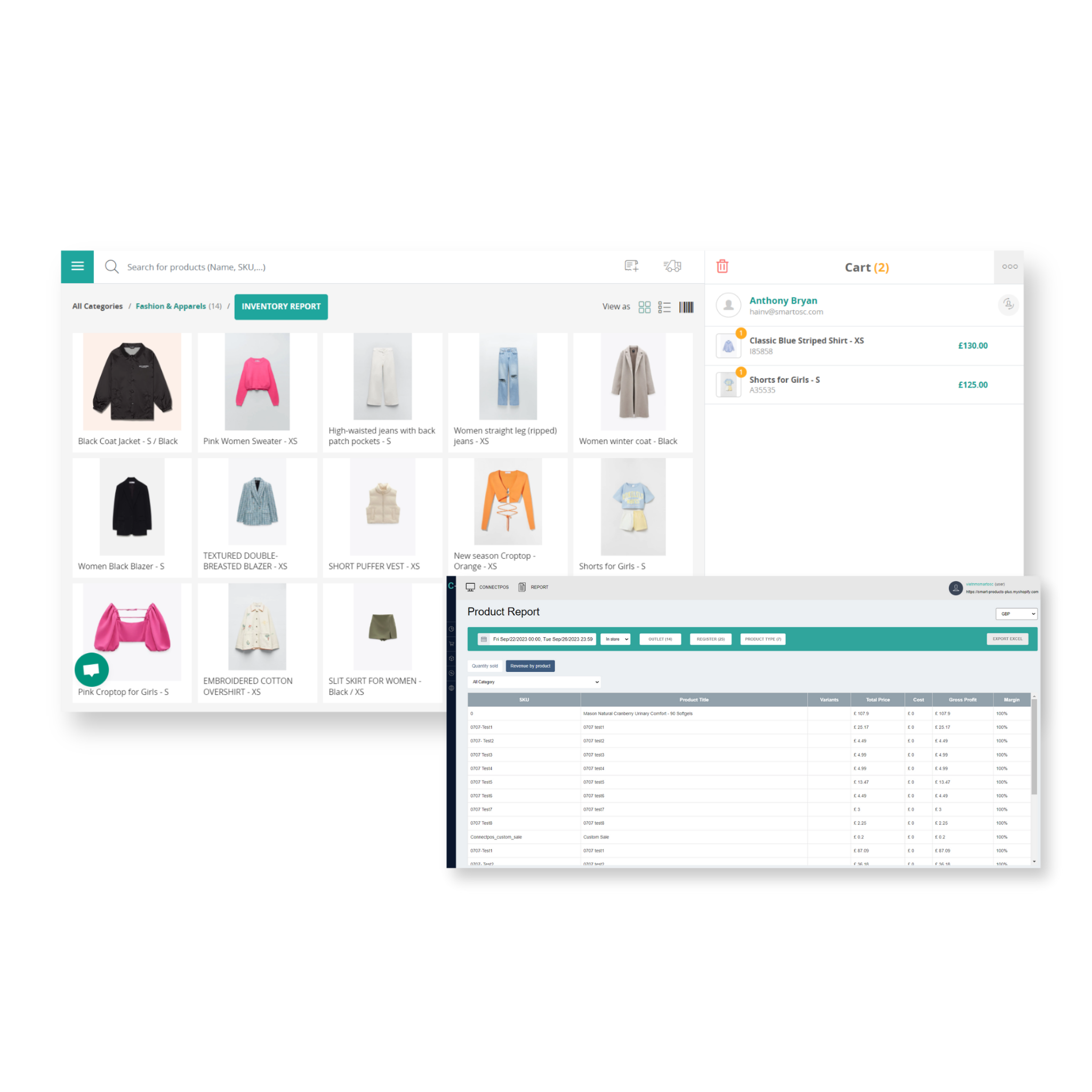 POS reporting - Analytics for data driven business decisions | ConnectPOS