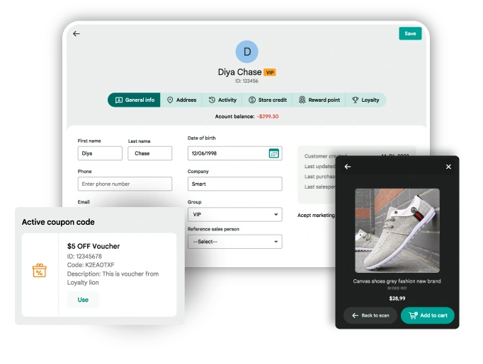 POS CRM Customer Relationship Management Solution| ConnectPOS